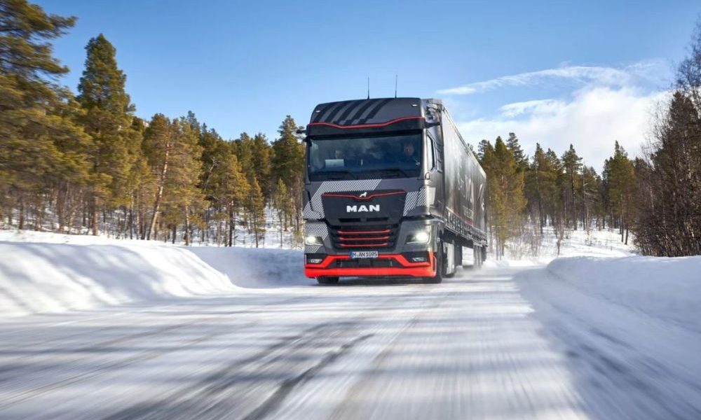 MAN eTruck supera com sucesso os testes de inverno – Motorguia